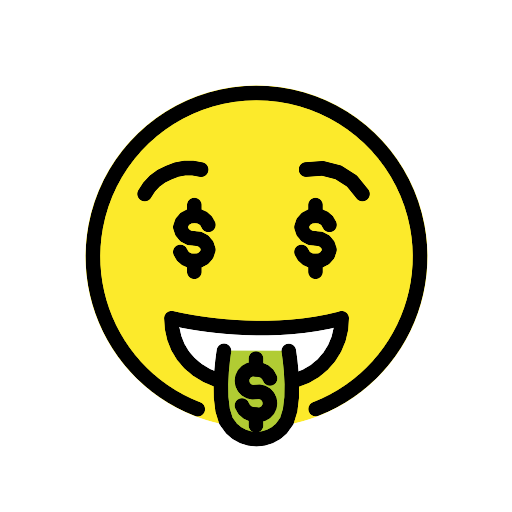 Money Mouth Face Vector SVG Icon - PNG Repo Free PNG Icons