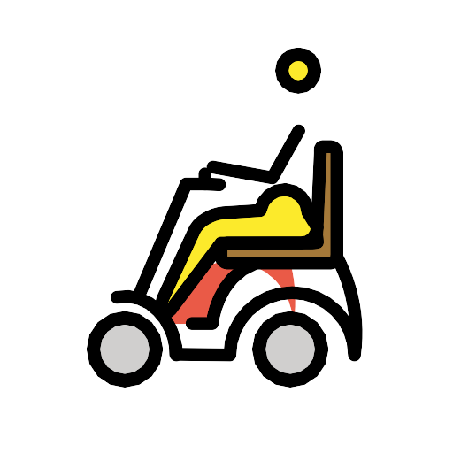 Person In Motorized Wheelchair Vector SVG Icon - PNG Repo Free PNG Icons
