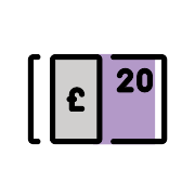 Pound Banknote Vector SVG Icon - PNG Repo Free PNG Icons