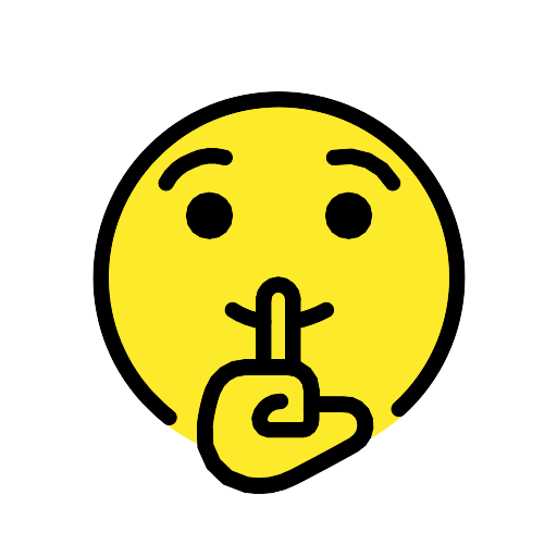 Shushing Face Vector SVG Icon - PNG Repo Free PNG Icons