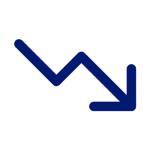 Trending Down Vector SVG Icon - PNG Repo Free PNG Icons