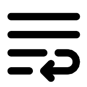 Paragraph Break Two Vector SVG Icon - PNG Repo Free PNG Icons