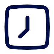 Clock Square Vector SVG Icon - PNG Repo Free PNG Icons