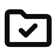 Folder Check Vector SVG Icon - PNG Repo Free PNG Icons