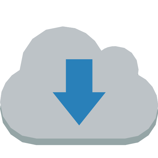 Cloud Down Vector SVG Icon - PNG Repo Free PNG Icons