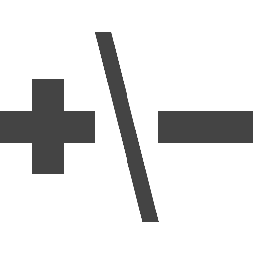 Plus Minus Vector SVG Icon - PNG Repo Free PNG Icons