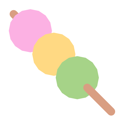 Dango Japanese Dessert Skewer Stick Sweet Vector SVG Icon - PNG Repo ...