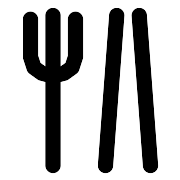 Chopsticks Fork Vector SVG Icon - PNG Repo Free PNG Icons