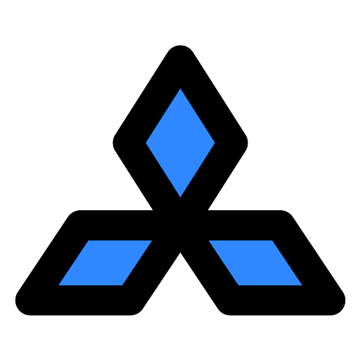 Mitsubishi Vector SVG Icon - PNG Repo Free PNG Icons