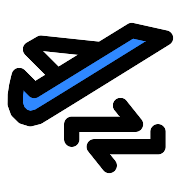 Round Trip Vector SVG Icon - PNG Repo Free PNG Icons