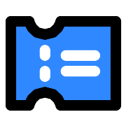 Ticket One Vector SVG Icon - PNG Repo Free PNG Icons