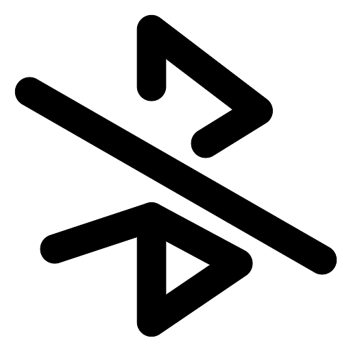 Turn Off Bluetooth Vector SVG Icon - PNG Repo Free PNG Icons