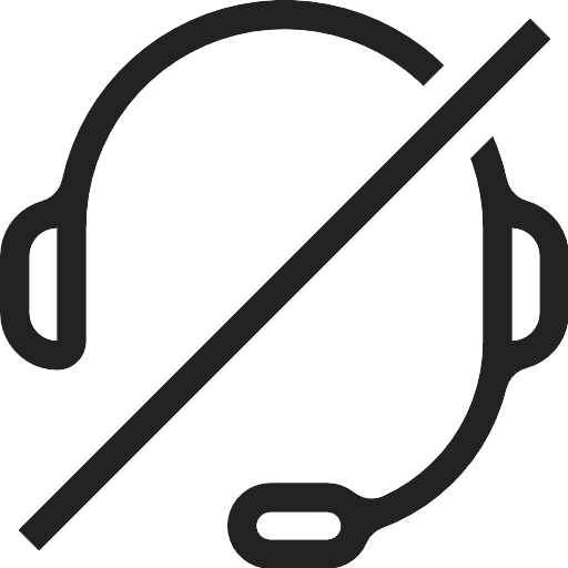 Audio Ban Headphone Headset Multimedia Alert Vector SVG Icon - PNG Repo ...