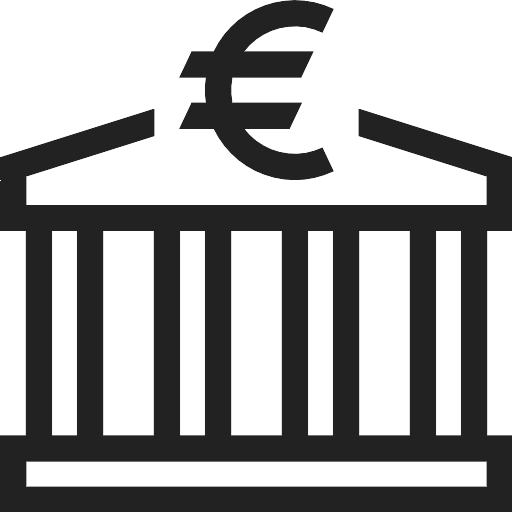Bank Euro Money Currency Finance Payment Vector SVG Icon - PNG Repo ...