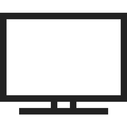 Desktop Display Monitor Screen Device Technology Vector SVG Icon - PNG ...