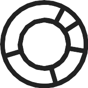 Chart Diagram Dognut Graph Statistics Vector SVG Icon - PNG Repo Free PNG Icons