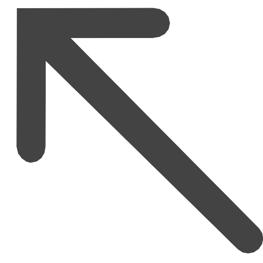 Arrow Thin Left Top Vector SVG Icon - PNG Repo Free PNG Icons