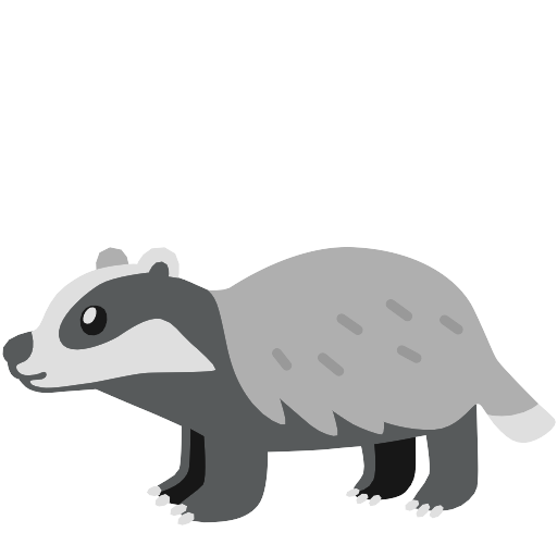 Badger Vector SVG Icon - PNG Repo Free PNG Icons