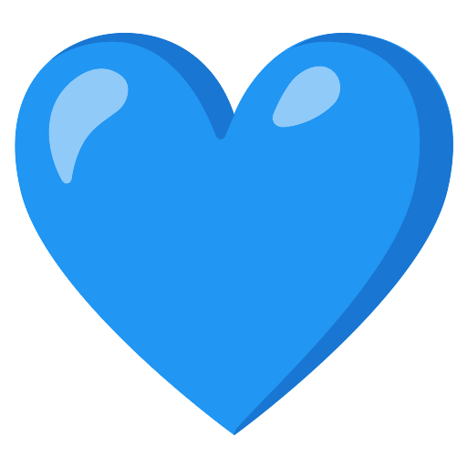 Blue Heart Vector SVG Icon - PNG Repo Free PNG Icons