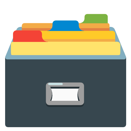 Card File Box Vector SVG Icon - PNG Repo Free PNG Icons