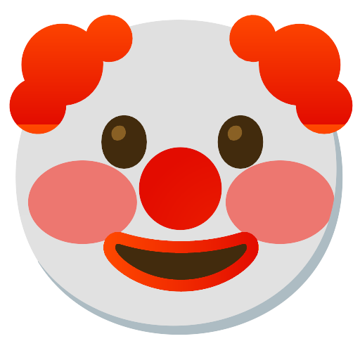 Clown Face Vector SVG Icon - PNG Repo Free PNG Icons