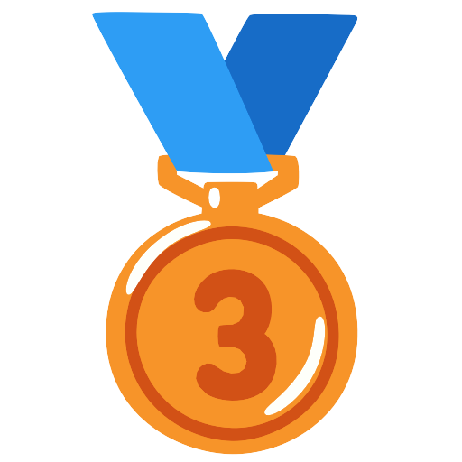 3rd Place Medal Vector SVG Icon - PNG Repo Free PNG Icons