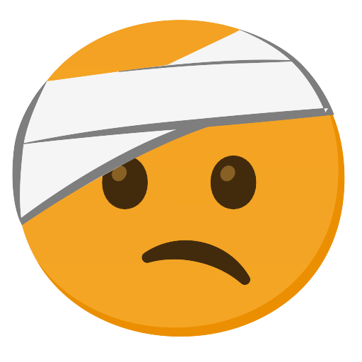 Face With Head Bandage Vector SVG Icon - PNG Repo Free PNG Icons