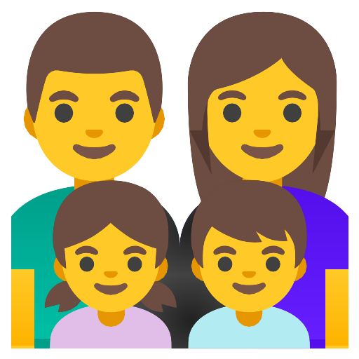 Family Man Woman Girl Boy Vector SVG Icon - PNG Repo Free PNG Icons