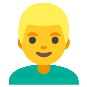 Man Blond Hair Vector SVG Icon - PNG Repo Free PNG Icons