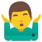 Man Shrugging Vector SVG Icon - PNG Repo Free PNG Icons