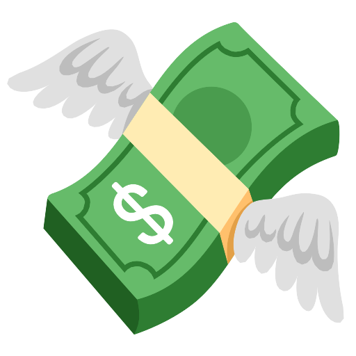 Money With Wings Vector SVG Icon - PNG Repo Free PNG Icons