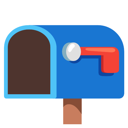 Open Mailbox With Lowered Flag Vector SVG Icon - PNG Repo Free PNG Icons