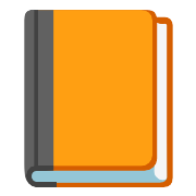 Orange Book Vector SVG Icon - PNG Repo Free PNG Icons