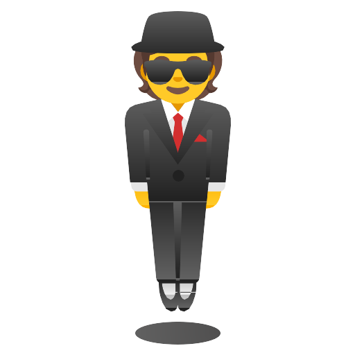 Person In Suit Levitating Vector SVG Icon - PNG Repo Free PNG Icons