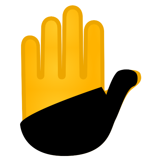 Raised Hand Vector SVG Icon - PNG Repo Free PNG Icons