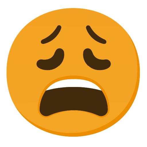 Weary Face Vector SVG Icon - PNG Repo Free PNG Icons