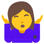 Woman Shrugging Vector SVG Icon - PNG Repo Free PNG Icons