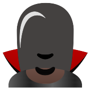 Woman Vampire Dark Skin Tone Vector SVG Icon - PNG Repo Free PNG Icons