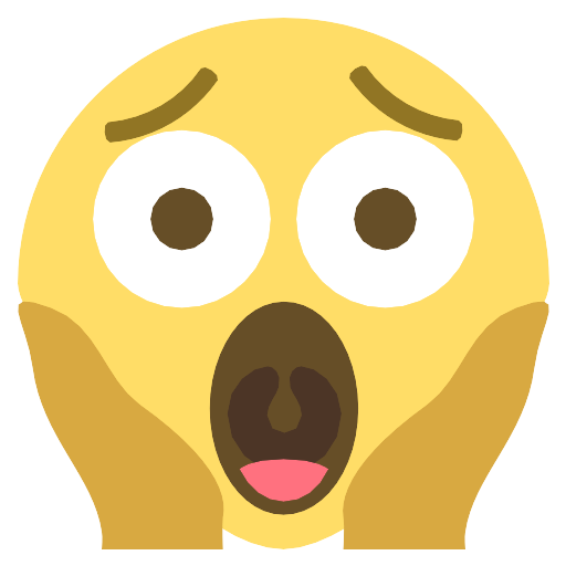 Face Screaming In Fear Vector SVG Icon - PNG Repo Free PNG Icons