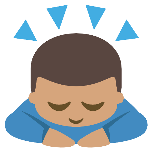 Person Bowing Medium Skin Tone Vector SVG Icon - PNG Repo Free PNG Icons