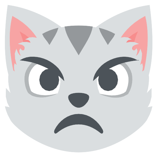 Pouting Cat Face Vector SVG Icon - PNG Repo Free PNG Icons Pouting Cat Face Vector SVG Icon - PNG Repo Free PNG Icons