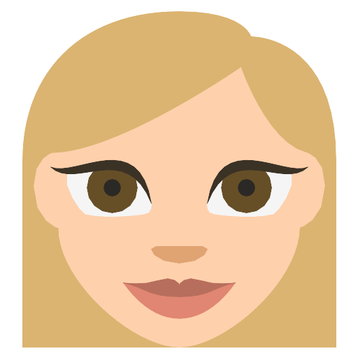 Woman Medium Light Skin Tone Vector SVG Icon - PNG Repo Free PNG Icons