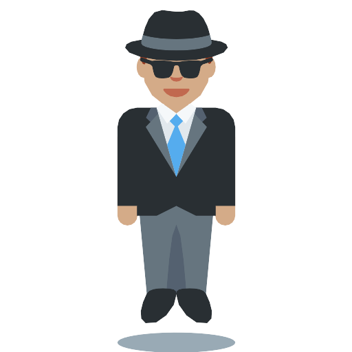 Man In Suit Levitating Medium Skin Tone Vector SVG Icon - PNG Repo Free ...
