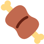 Meat On Bone Vector SVG Icon - PNG Repo Free PNG Icons