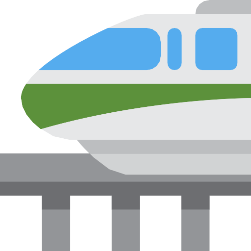 Monorail Vector SVG Icon - PNG Repo Free PNG Icons