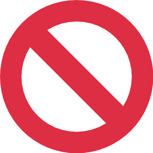 Prohibited Vector SVG Icon - PNG Repo Free PNG Icons