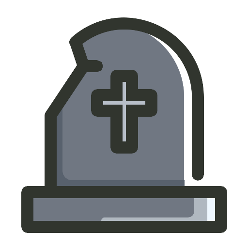 Cemetery Gravestone Graveyard Vector SVG Icon - PNG Repo Free PNG Icons