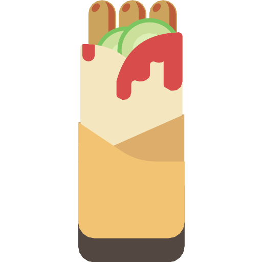 Doner Roll Vector SVG Icon - PNG Repo Free PNG Icons