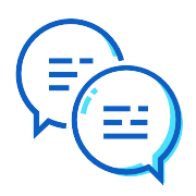 Circle Doublle Messages Vector SVG Icon - PNG Repo Free PNG Icons