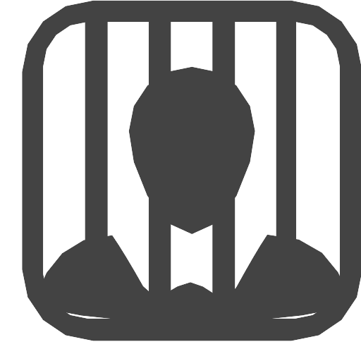 Person Prison Vector SVG Icon - PNG Repo Free PNG Icons